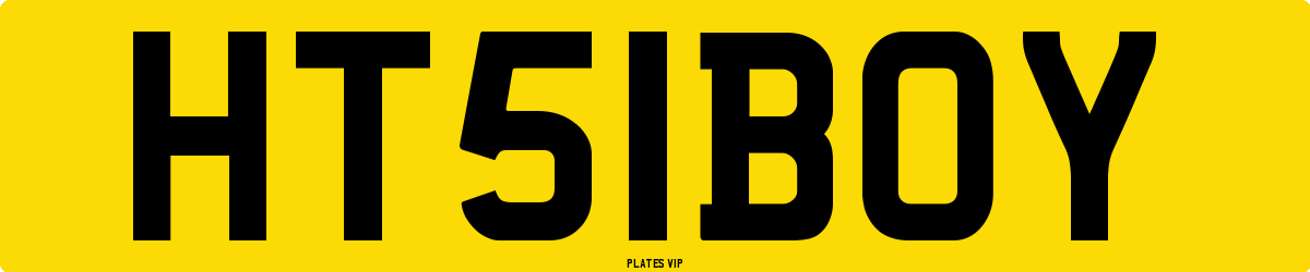 HT 51 BOY Current Number Plate For Sale | Buy Now | Plates VIP