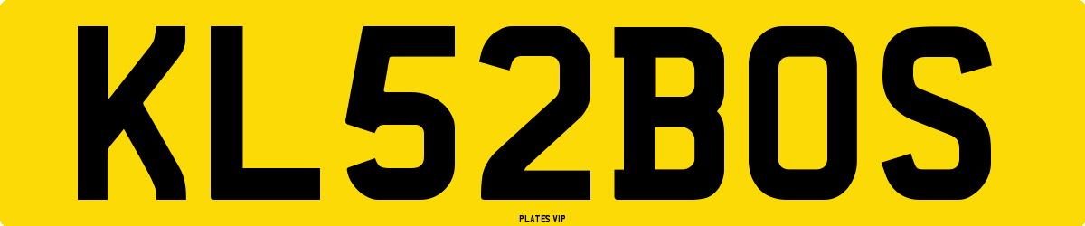 KL 52 BOS Current Number Plate For Sale | Buy Now | Plates VIP