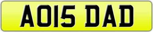 AO15 DAD Current Number Plate For Sale | Buy Now | Plates VIP