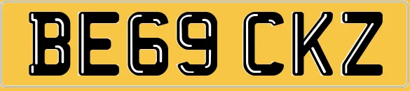 BE54 KCS Current Number Plate For Sale | Buy Now | Plates VIP
