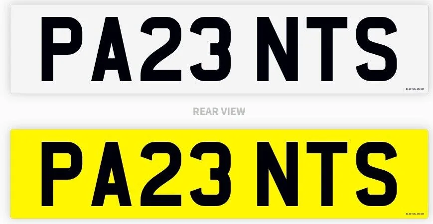PA23 NTS Current Number Plate For Sale | Buy Now | Plates VIP
