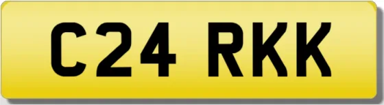 C24 RKK Prefix Number Plate For Sale | Buy Now | Plates VIP