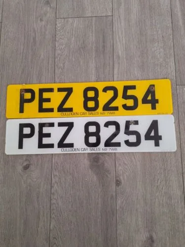 PA63 PEZ Current Number Plate For Sale | Buy Now | Plates VIP